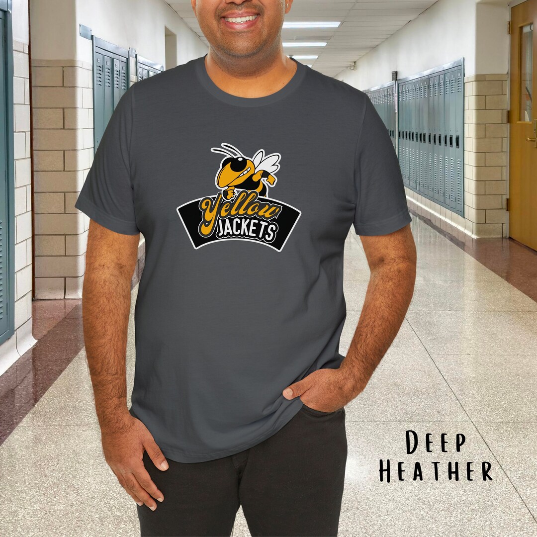 Yellow Jacket Monogram Shirt Gift for Teacher End of School Tshirt ...