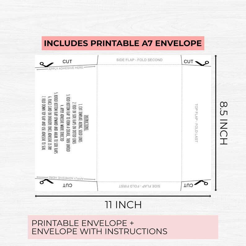 Birthday Card for Boyfriend PRINTABLE DOWNLOADABLE, Card With Envelope ...