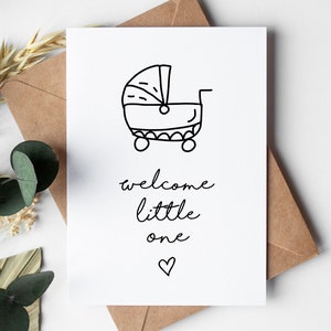 New Baby Card PRINTABLE DOWNLOAD - Etsy