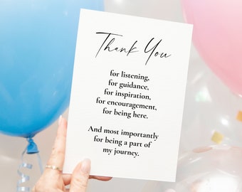 Boss Card Supervisor Thank You Card Funny Appreciation Card Work Card ...