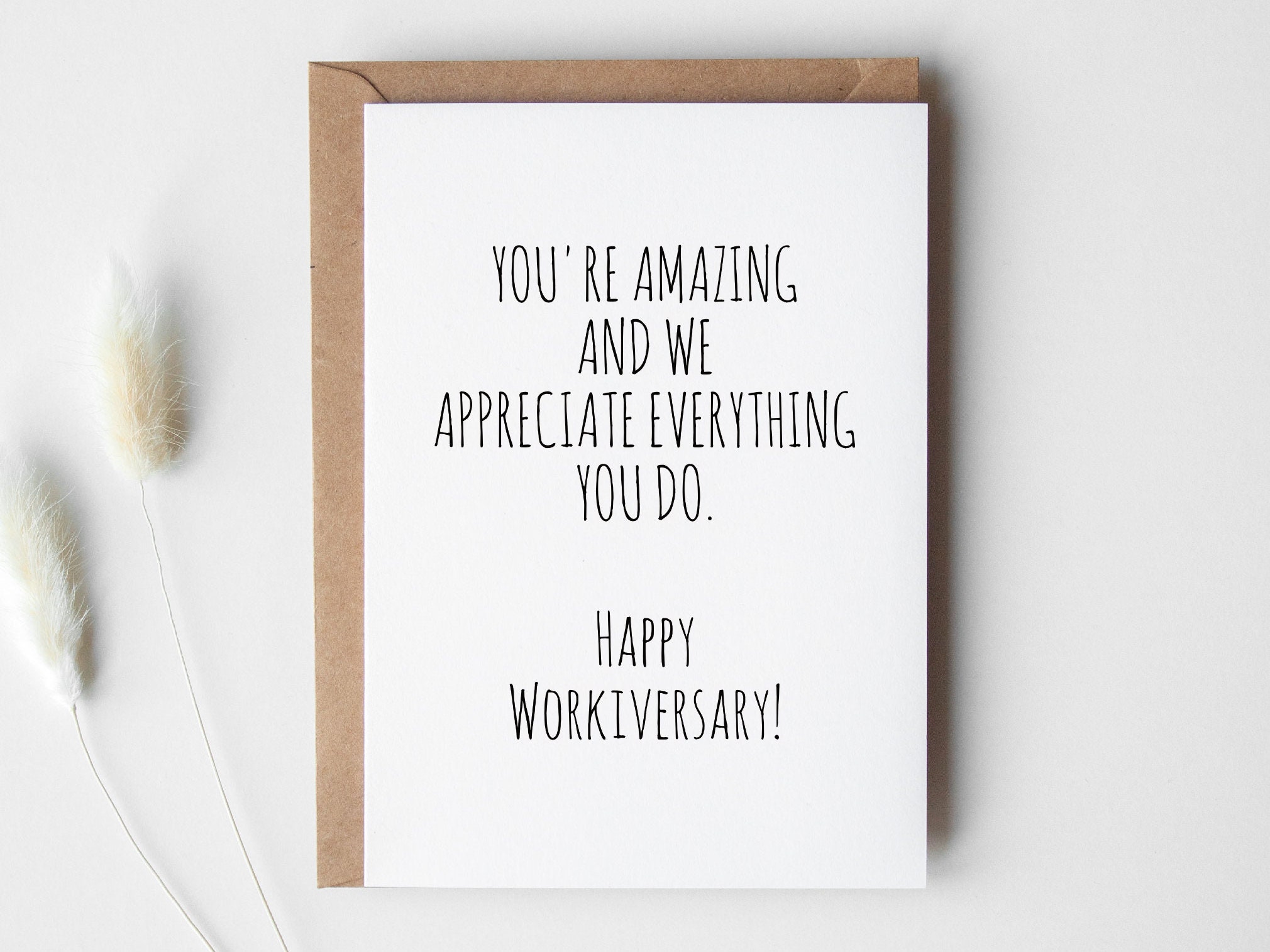 Workiversary, Work Bestie Card PRINTABLE DOWNLOAD - Etsy