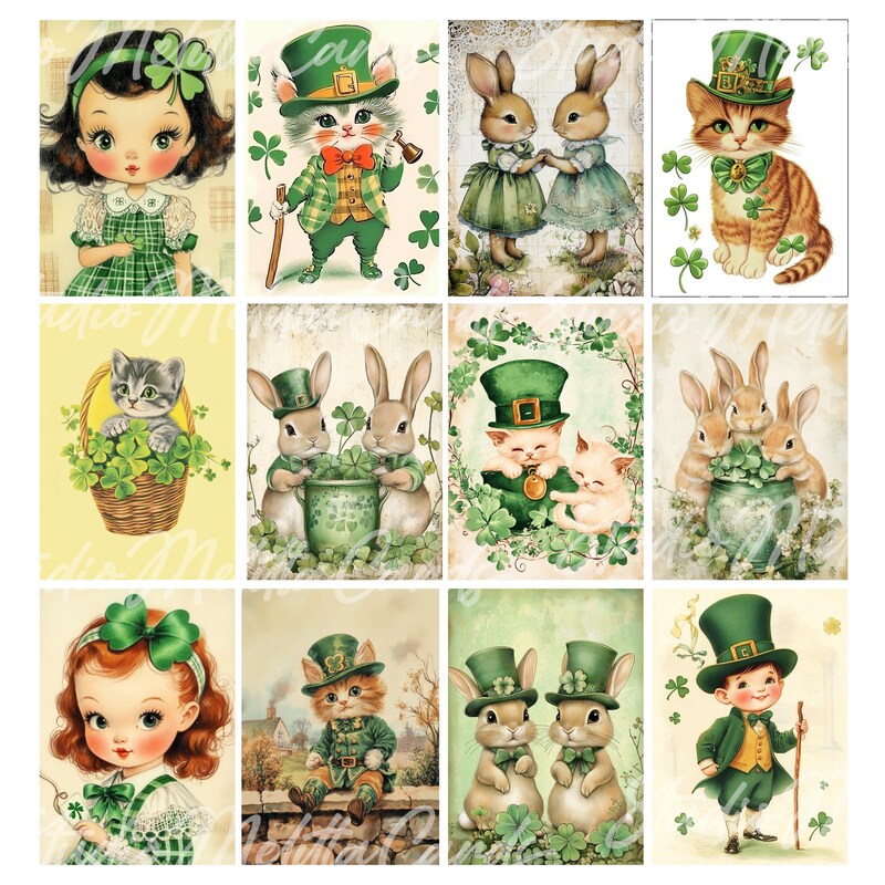 March Collage Wallpaper - Etsy