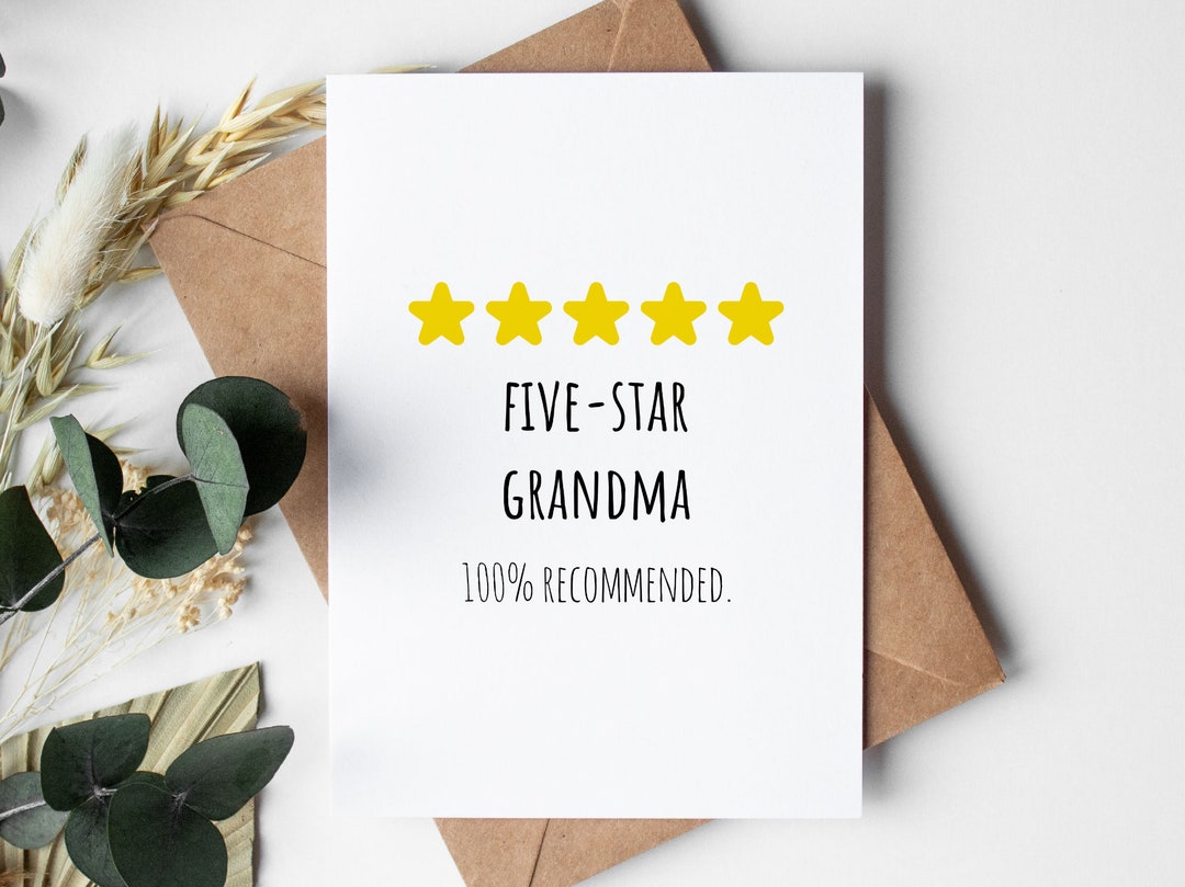 Grandma Birthday Card PRINTABLE DOWNLOAD, Gift for Her, Funny Rude ...