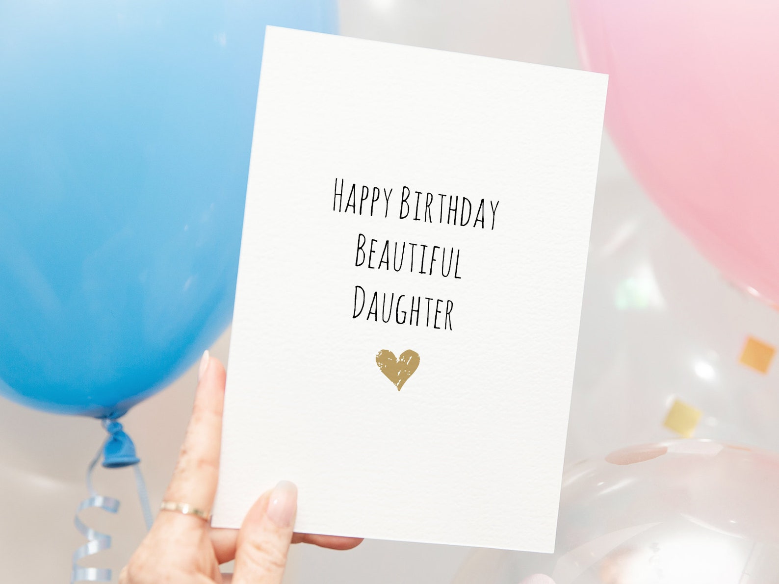 Daughters Birthday Card PRINTABLE DOWNLOAD - Etsy