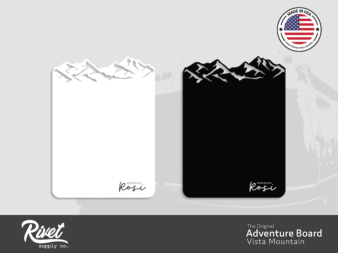 The Original Adventure Board: Vista Mountain Style Sticker Collection ...