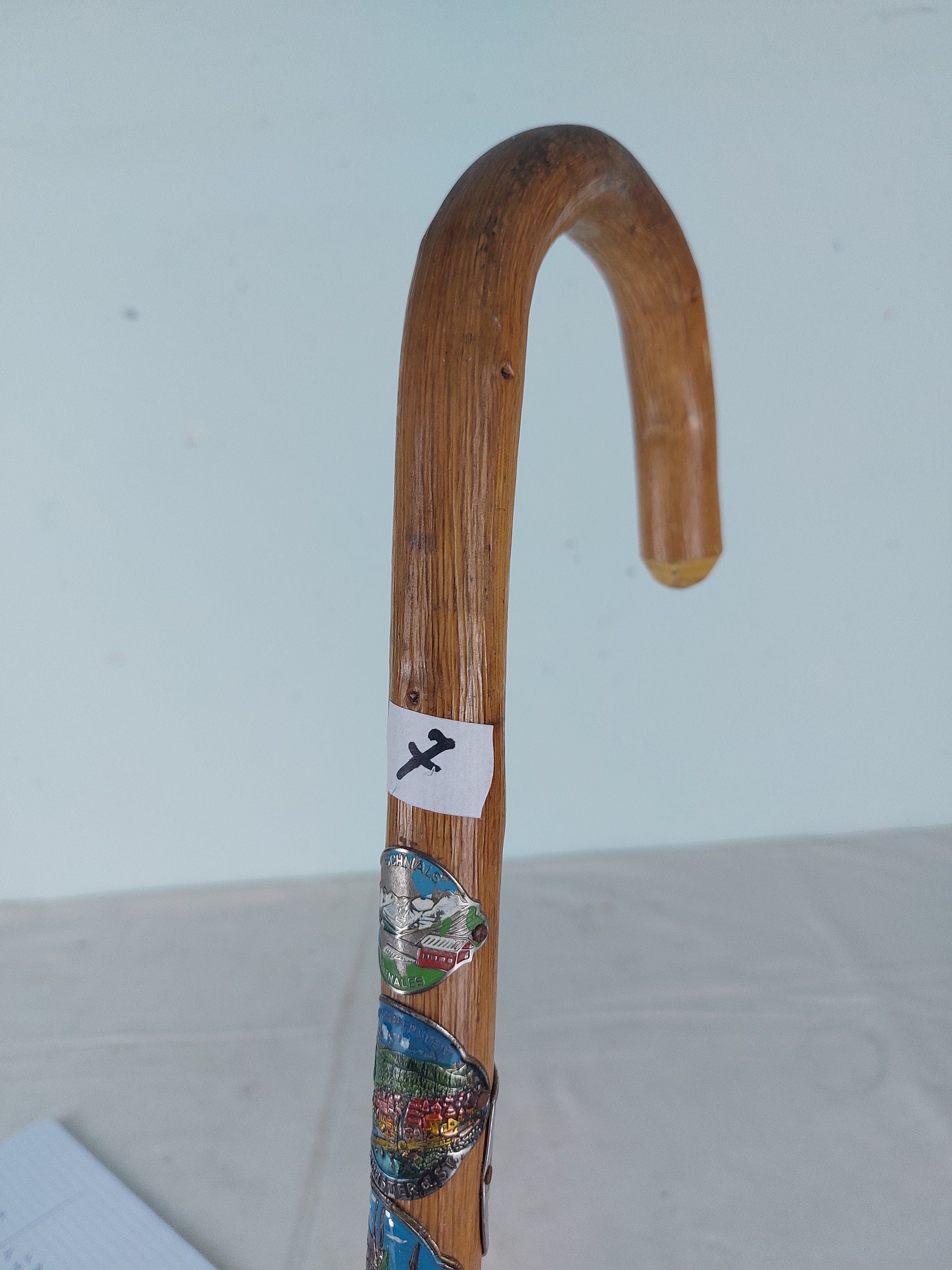 10 Emblem Cane, Vintage Walking Sticks, Retro Cane, Vintage Cane ...