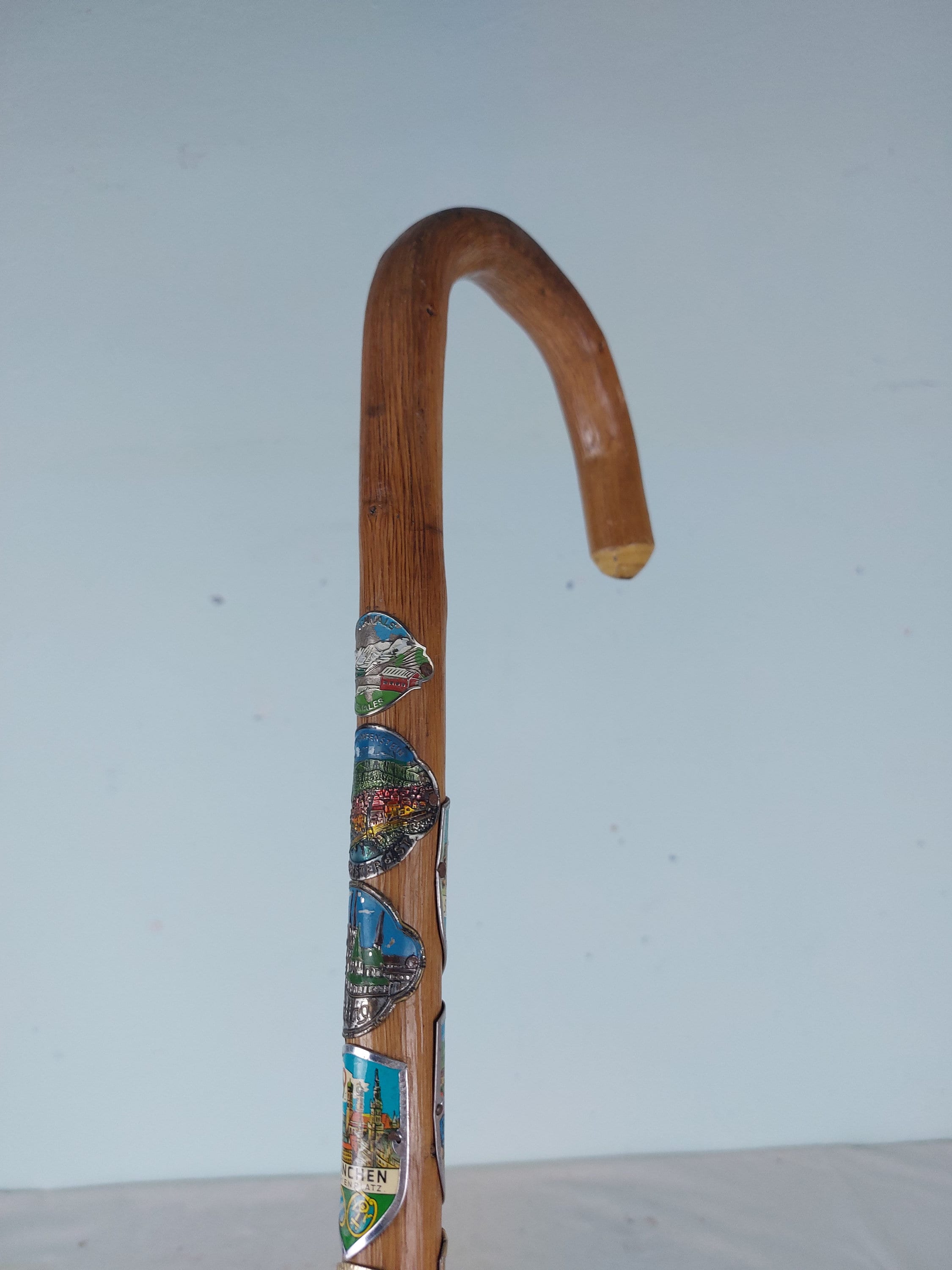 10 Emblem Cane, Vintage Walking Sticks, Retro Cane, Vintage Cane ...