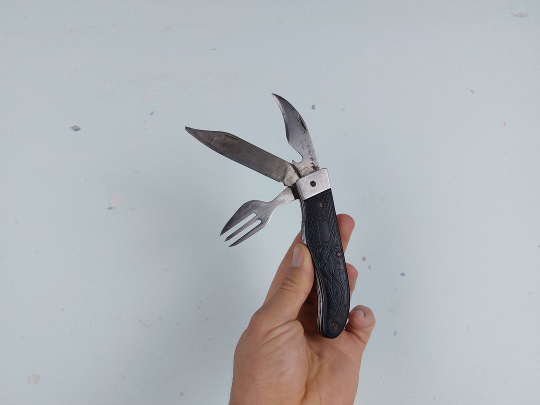 Pocket Knife, Vintage Soviet Pocket Knife, Retro, Old, Vintage, Cool ...