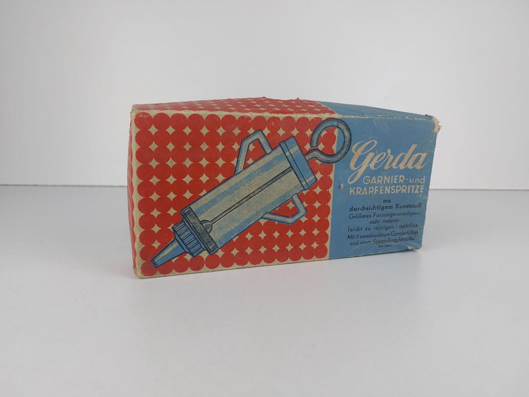Vintage GERDA International Variopress Cookie Press With Box and ...