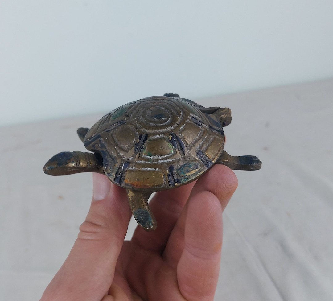 Turtle Ashtray, Vintage Ashtray, Retro Ashtray, Metal Ashtray, Unique ...