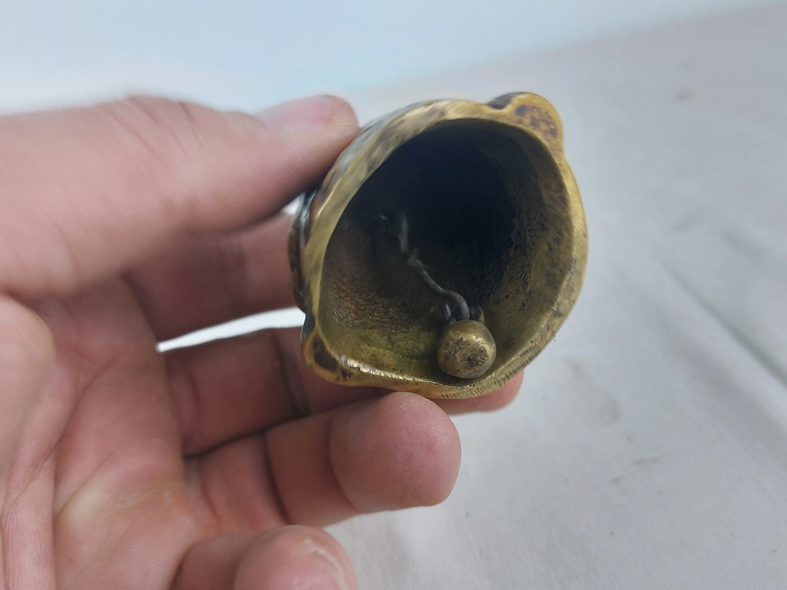 Brass Lady Bell, Collectable Bell, Vintage Bell, Retro Bell, Beautiful ...
