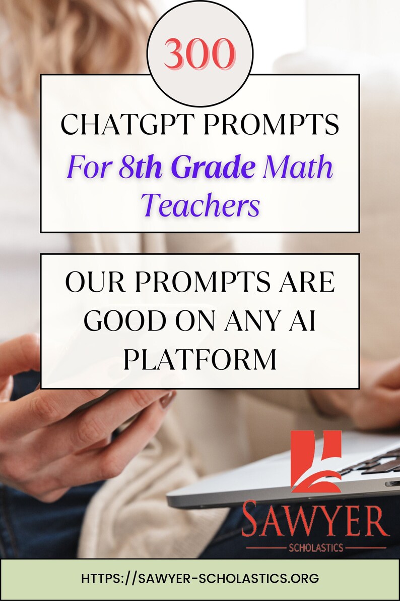 Chatgpt Prompts For 8th Grade Math Teachers Etsy