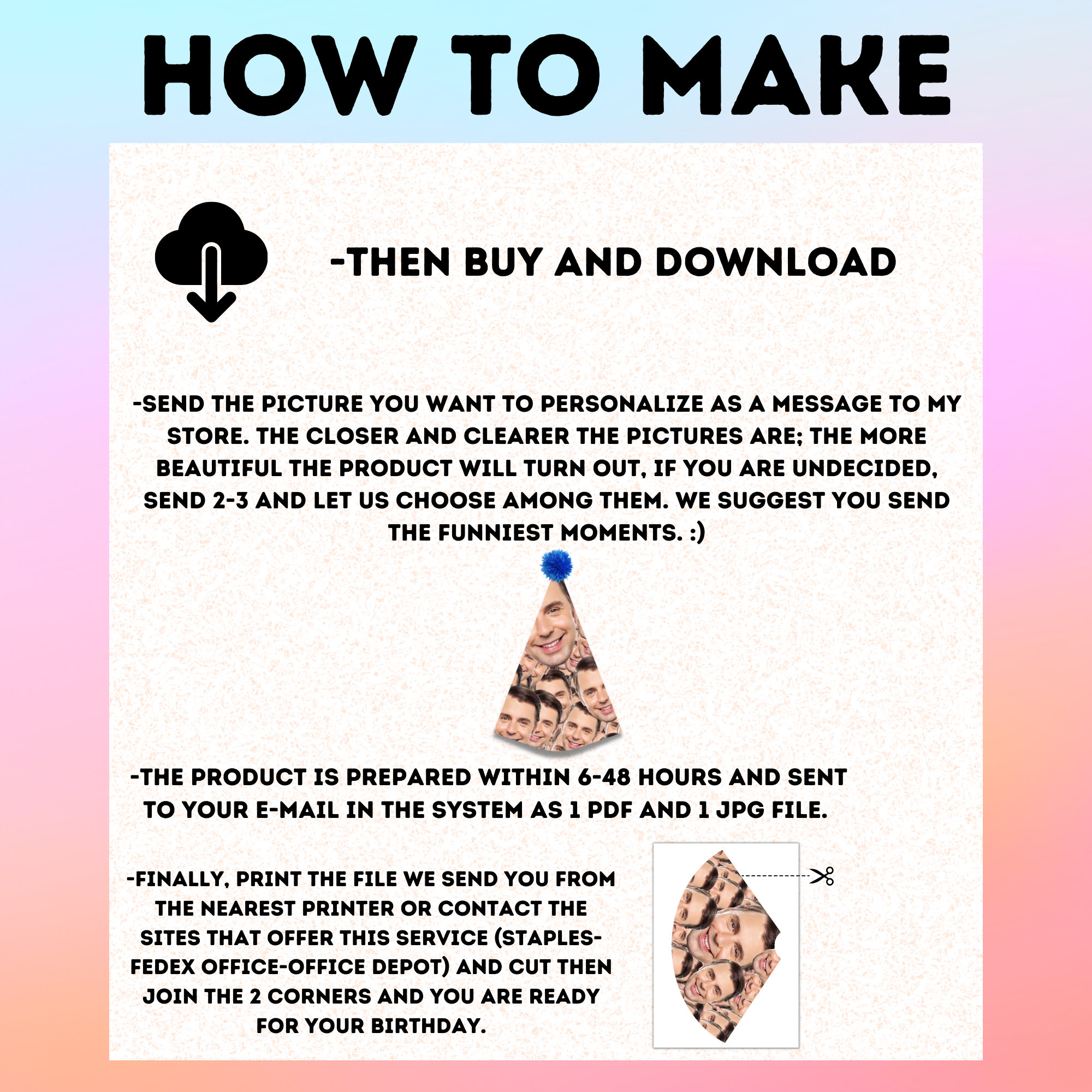 Custom Adult Party Hats,birthday Party Hats,bachelorette Party Hats ...