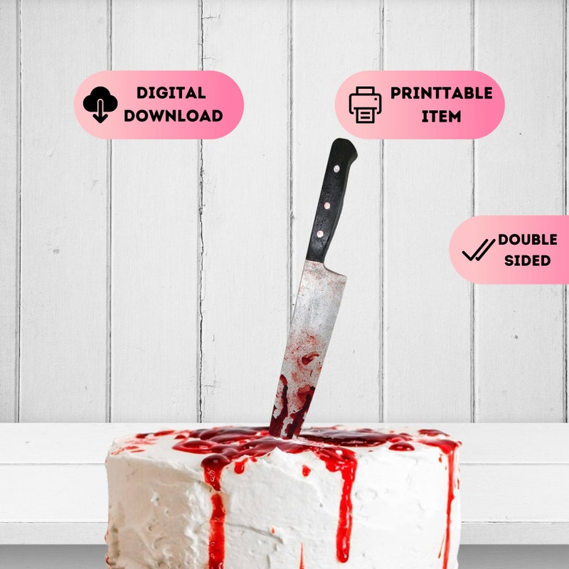 Horror Cake Topper - Etsy