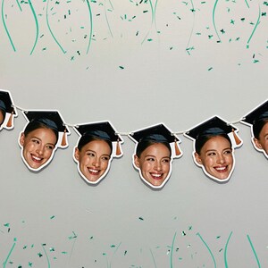 Custom Party Hat Face Banner,photo Garland for Birthday,personalized ...