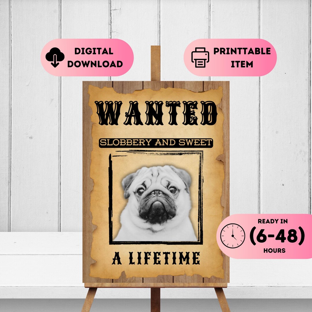 Wanted Rodeo Printable Poster,personalized Cowboy Photo Decor,western ...