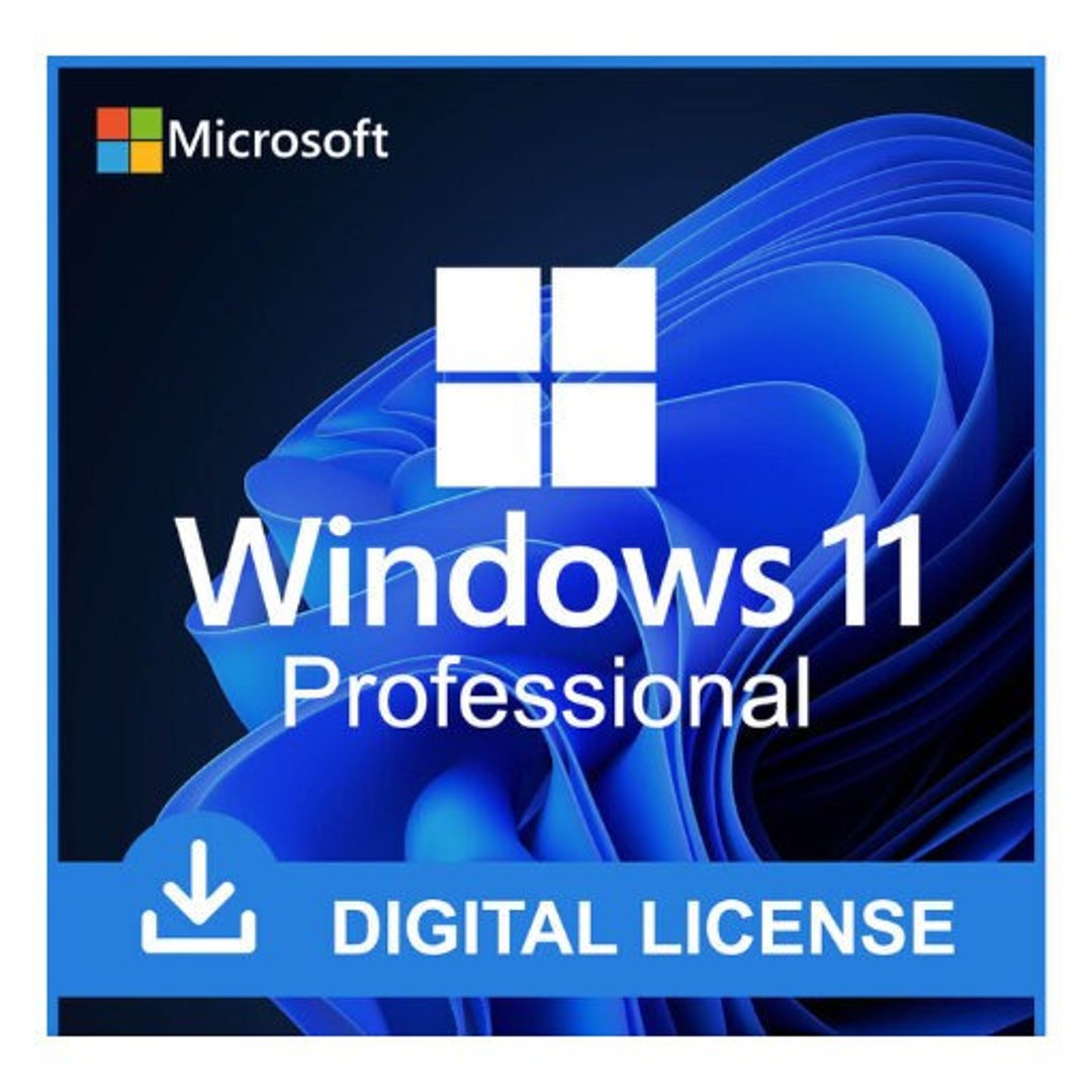 Microsoft Windows 11 Pro ESD Retail Digital License - Etsy