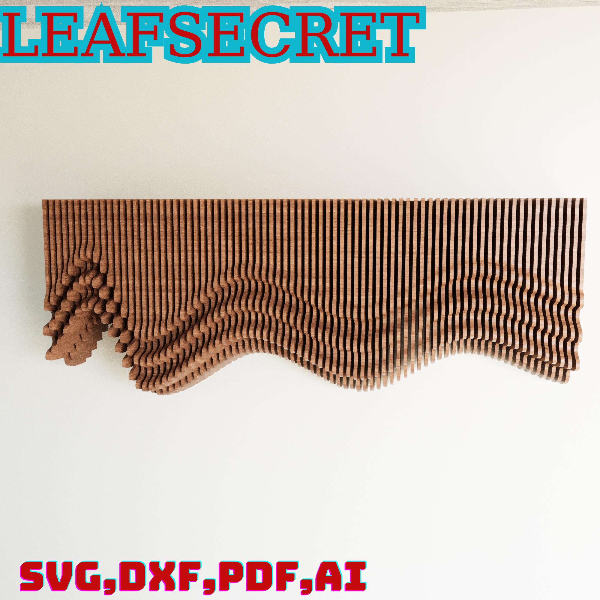 3d Parametric Wooden Wall Art Plans,dxf,dwg,cnc Assembly,woodcraft ...