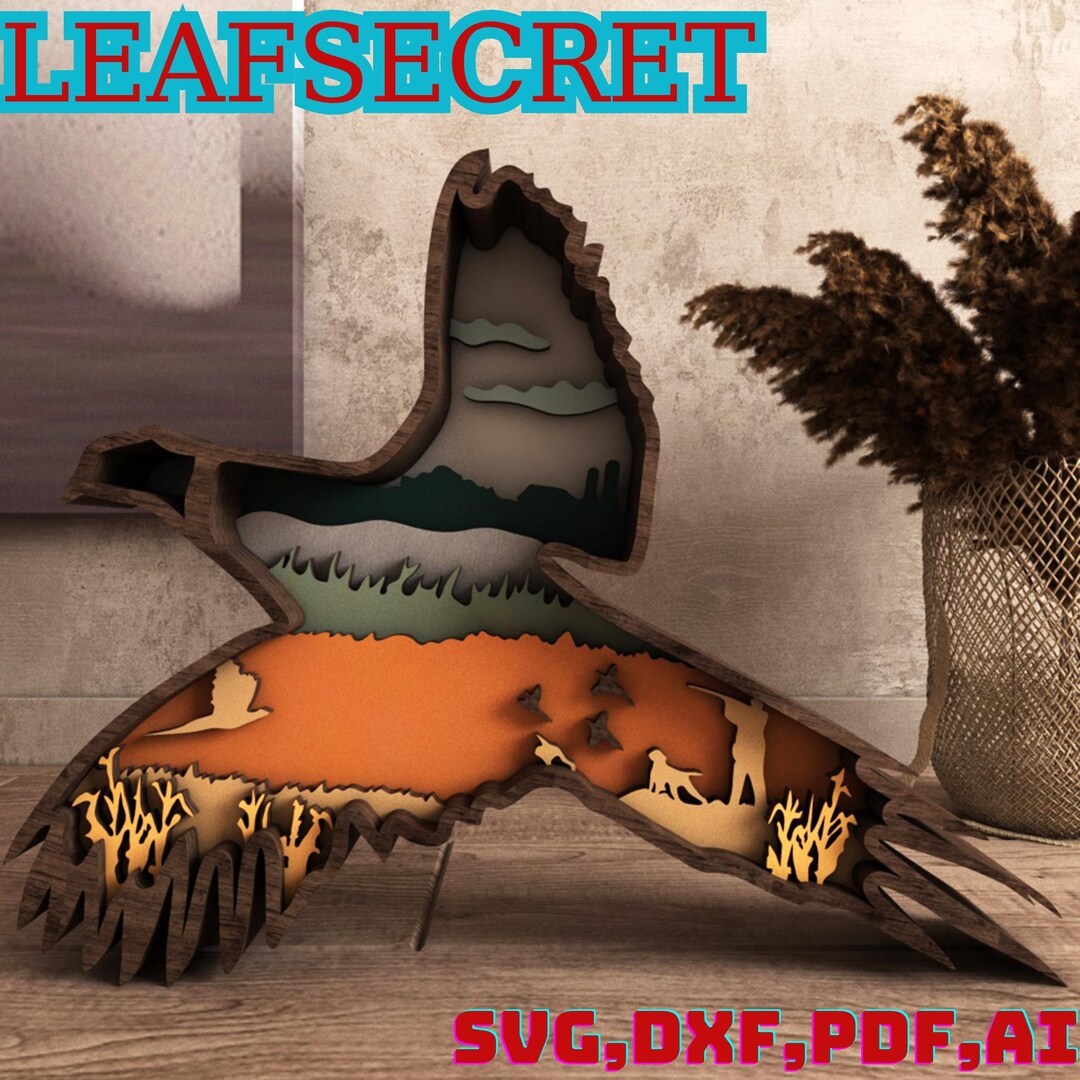 Eagle Claw Multi-layer Laser Cut File: Bird Art (SVG, DXF, PDF) - Etsy