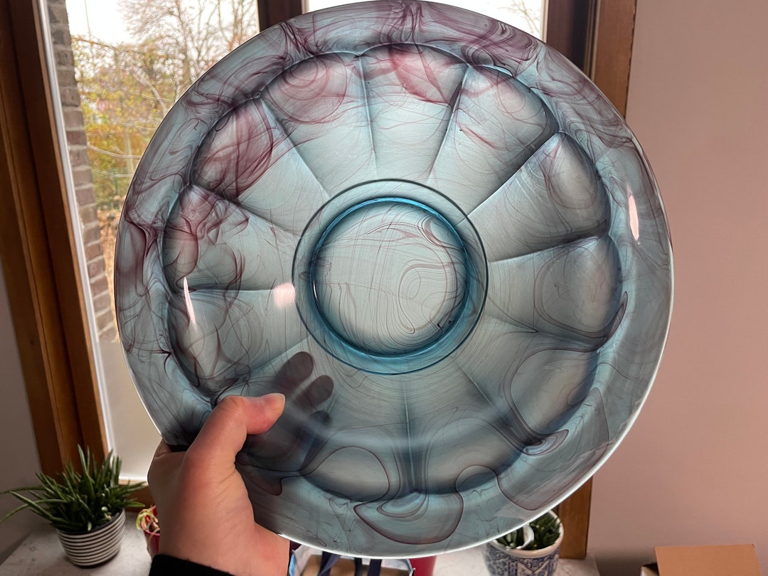 Blue Cloud Glass Davidson - Etsy