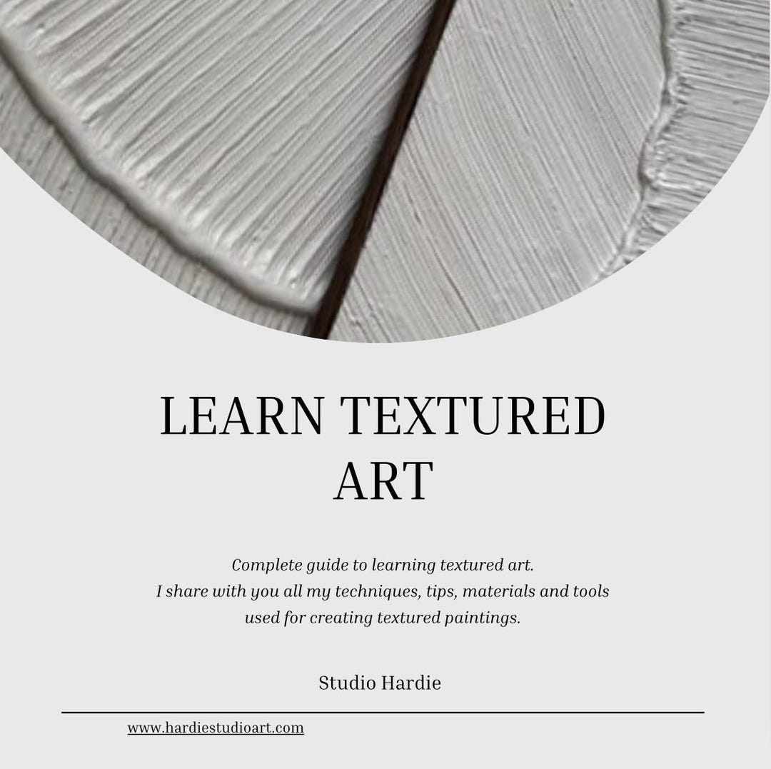 Learn Textured Art - Ebook on Relief Art - Complete Guide to Learn How ...