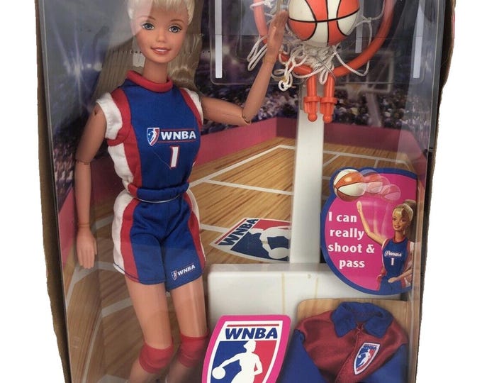 Mattel Barbie WNBA Rebecca Lobo Women's Basketball New York Liberty ...