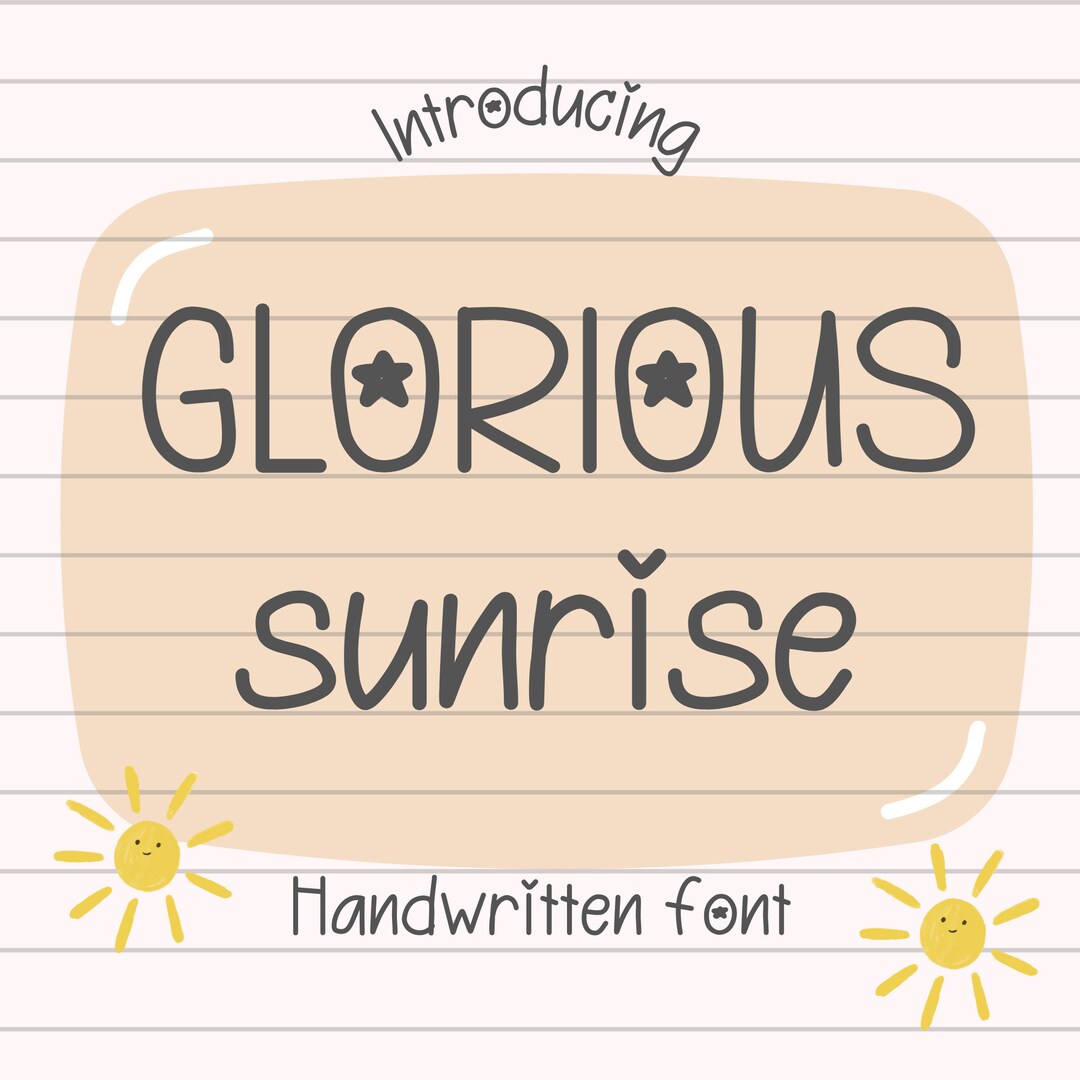 Handwriting Fonts, Cricut Fonts, Handwritten, Digital Planner, Font ...