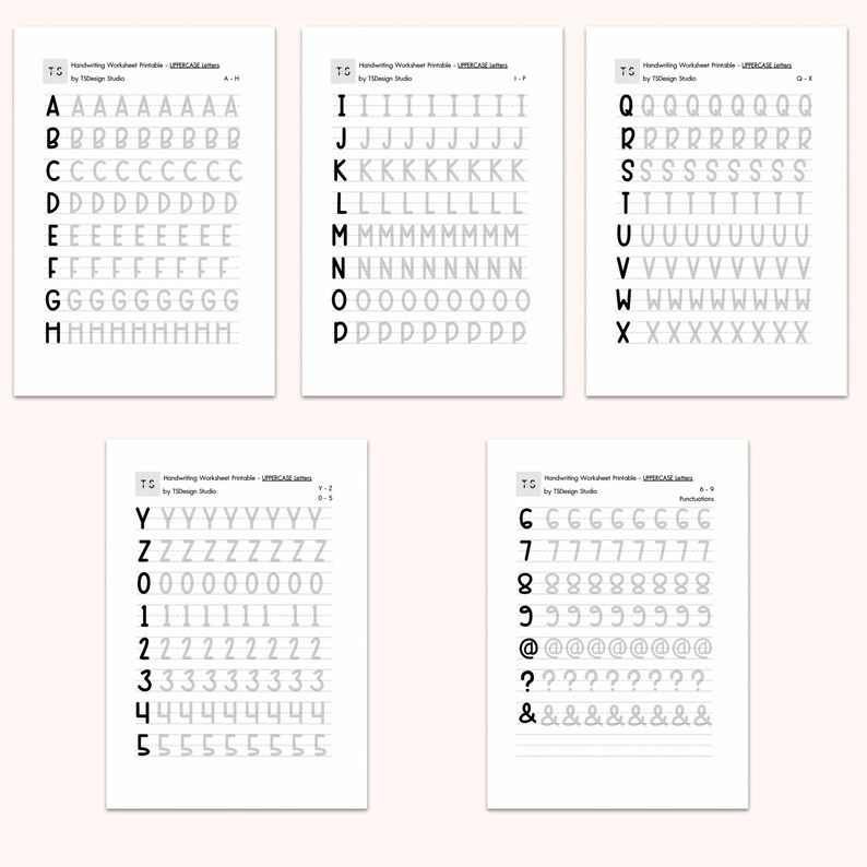 Neat Handwriting Sheet Practice Guide, Improve Handwriting, ABC Letter ...