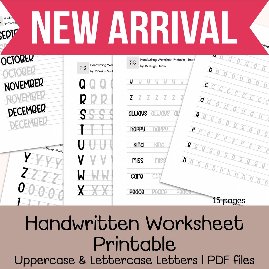 Neat Handwriting Sheet Practice Guide, Improve Handwriting, ABC Letter ...