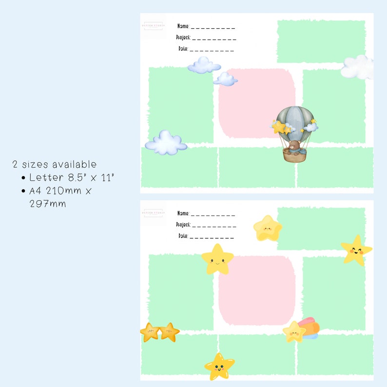 Mind Map Template for Kids, Printable Mind Map Planner, Study Guide ...