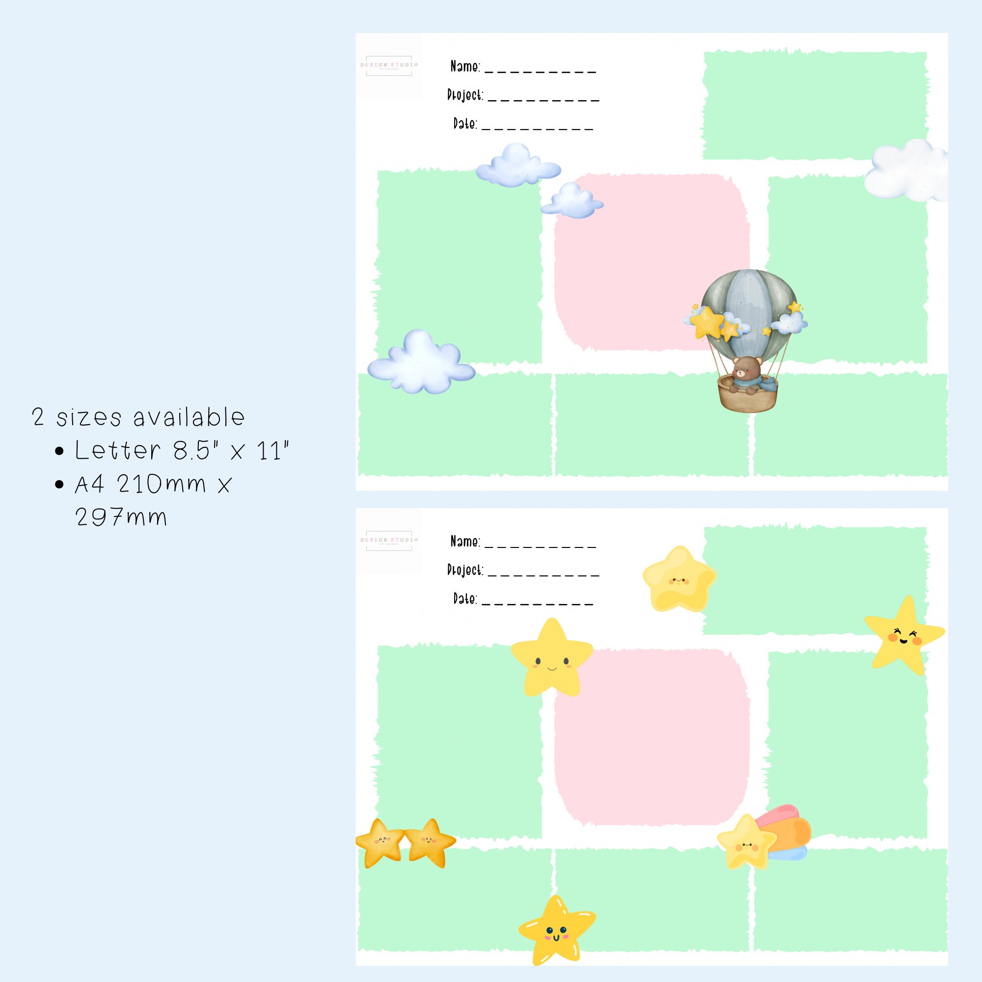 Mind Map Template for Kids, Printable Mind Map Planner, Study Guide ...