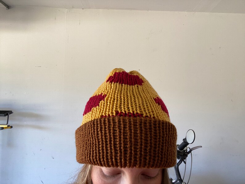 PATTERN ONLY: Pizza Beanie on Circular Knitting Machine - Etsy
