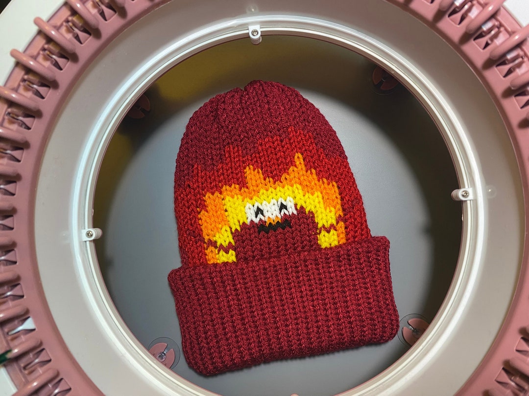PATTERN ONLY: Burn It All Elmo, Knitting Machine Pattern - Etsy