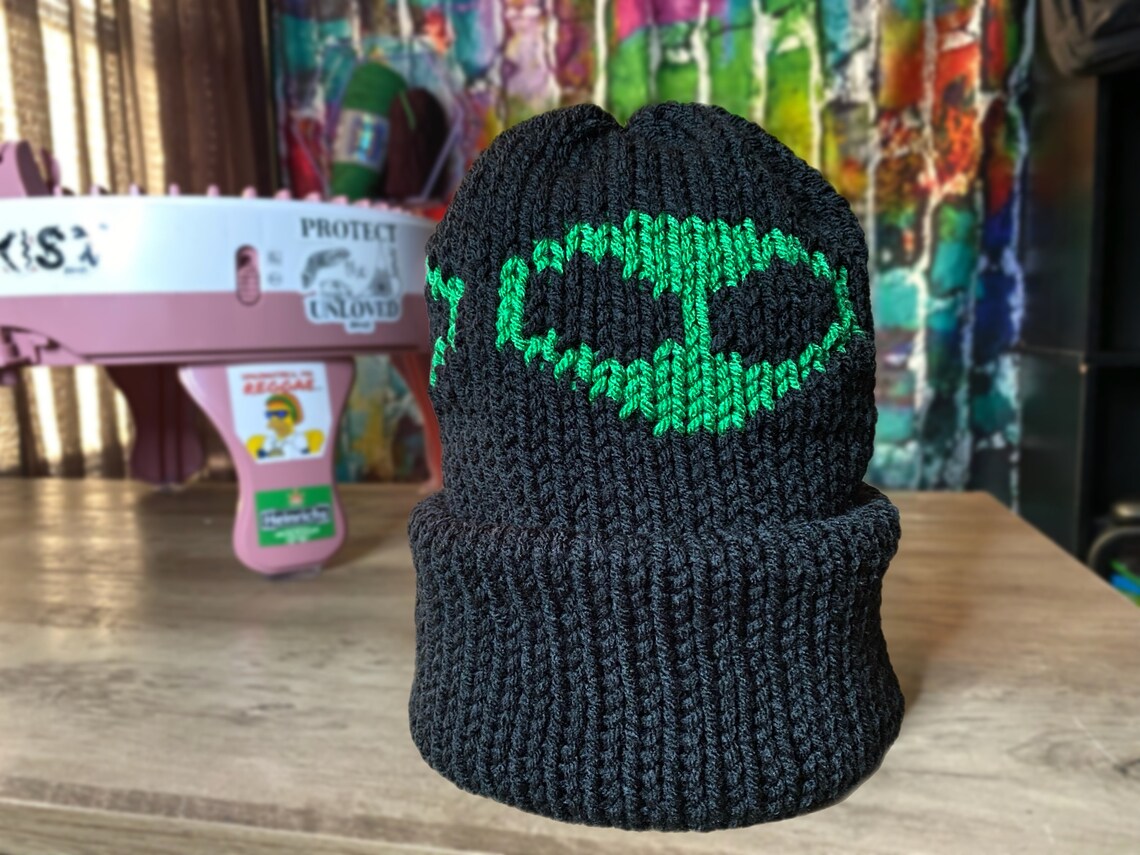 PATTERN ONLY: Alien Beanie, Circular Knitting Machine, Loombot, Sentro ...