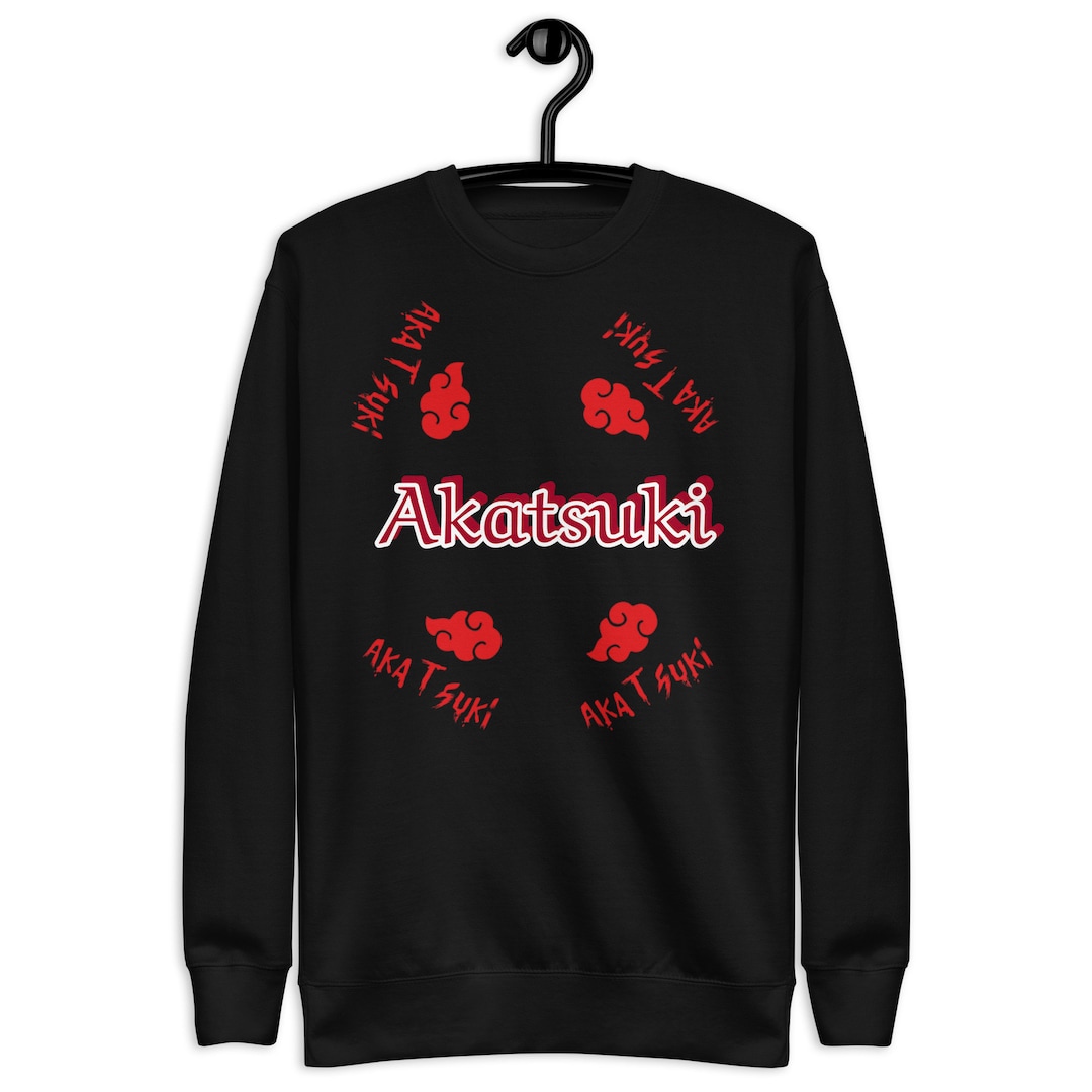 Naruto Sweater Akatsuki Sweater Anime Sweater - Etsy