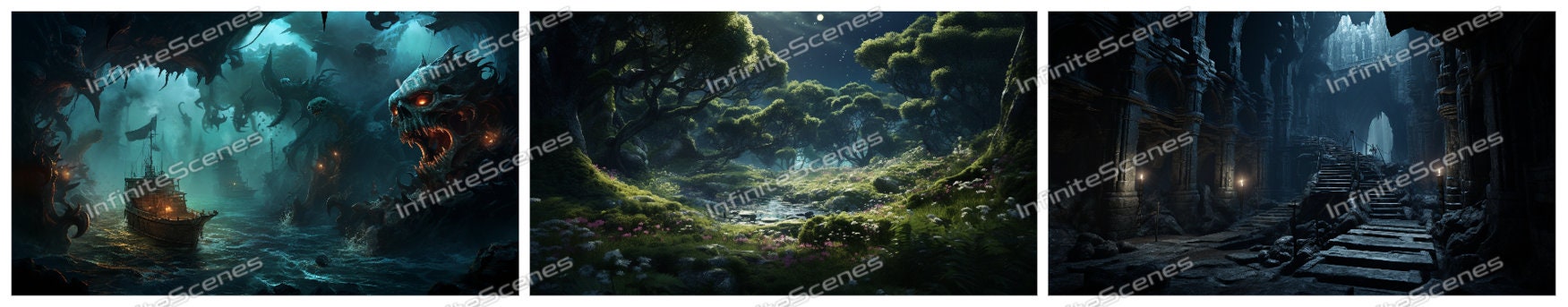 15 X Digital Backgrounds, Dnd Backdrops, Dnd Campaigning, Fantasy ...
