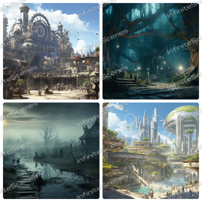 15 X Digital Backgrounds, Dnd Backdrops, Dnd Campaigning, Fantasy ...