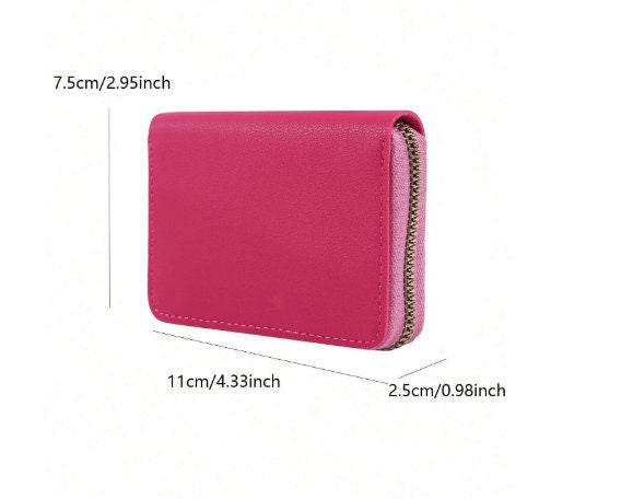 Personalized Card Holder Women Card Wallet Business Card Wallet Case ...
