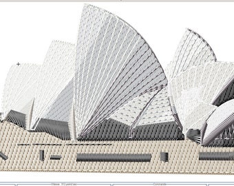 Sydney Opera House 225-A058 Cake Topper - Etsy