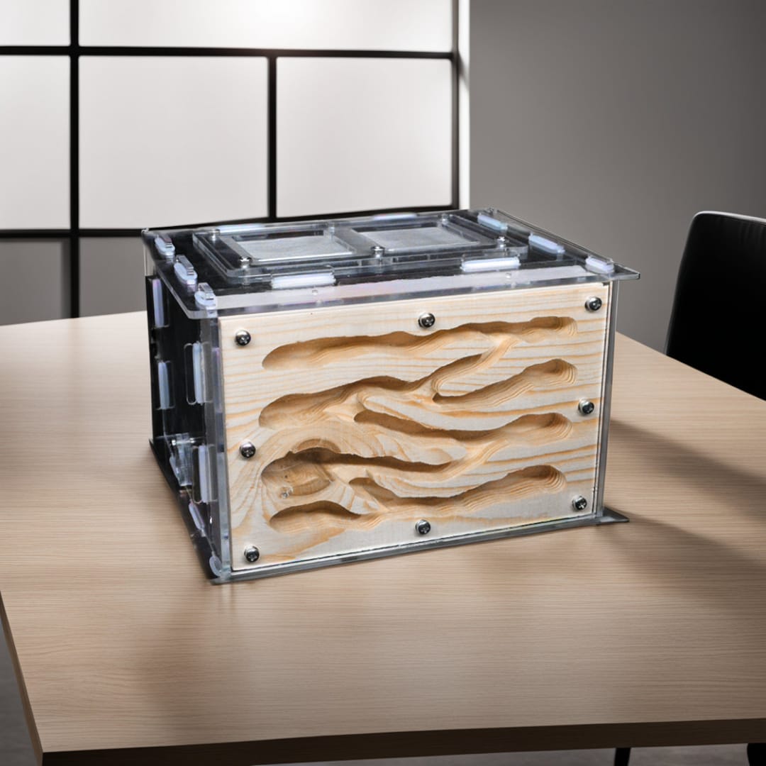 Eco-friendly Acrylic Ant Farm -acrylic Wooden Castle Workshop, DIY Ant ...