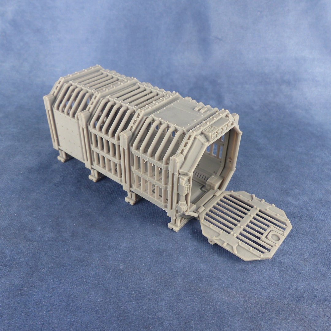 Standard Prison Container 3 Segments Front End Fits Colossus Chassis ...