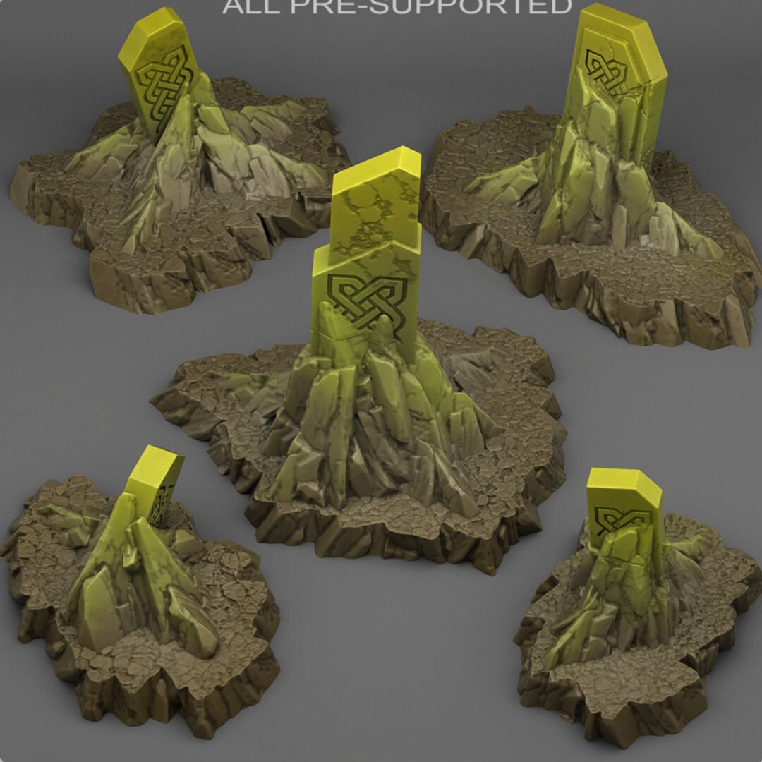 Tabletop Miniature Figure "dwarf Stones" for 28 Mm Scale, Available in ...
