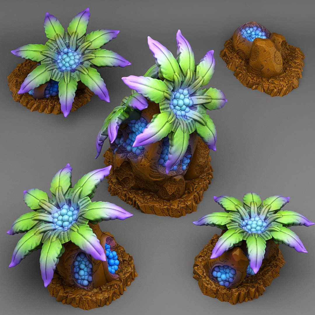 Tabletop Miniature Figure "fairyberry Flowers" for 28 Mm Scale ...