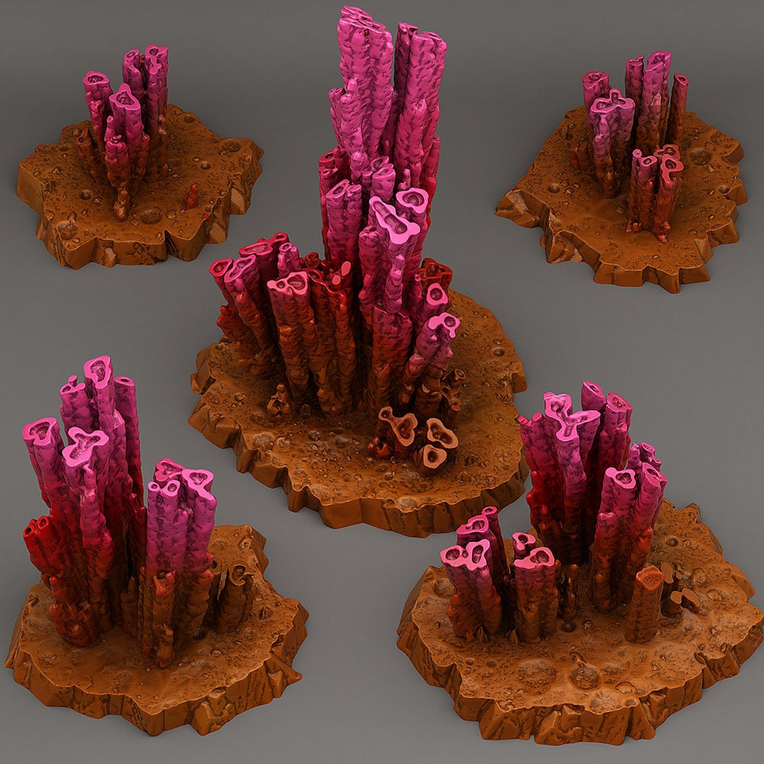 Tabletop Miniature Figure parasite Stalagmites for 28 Mm Scale ...
