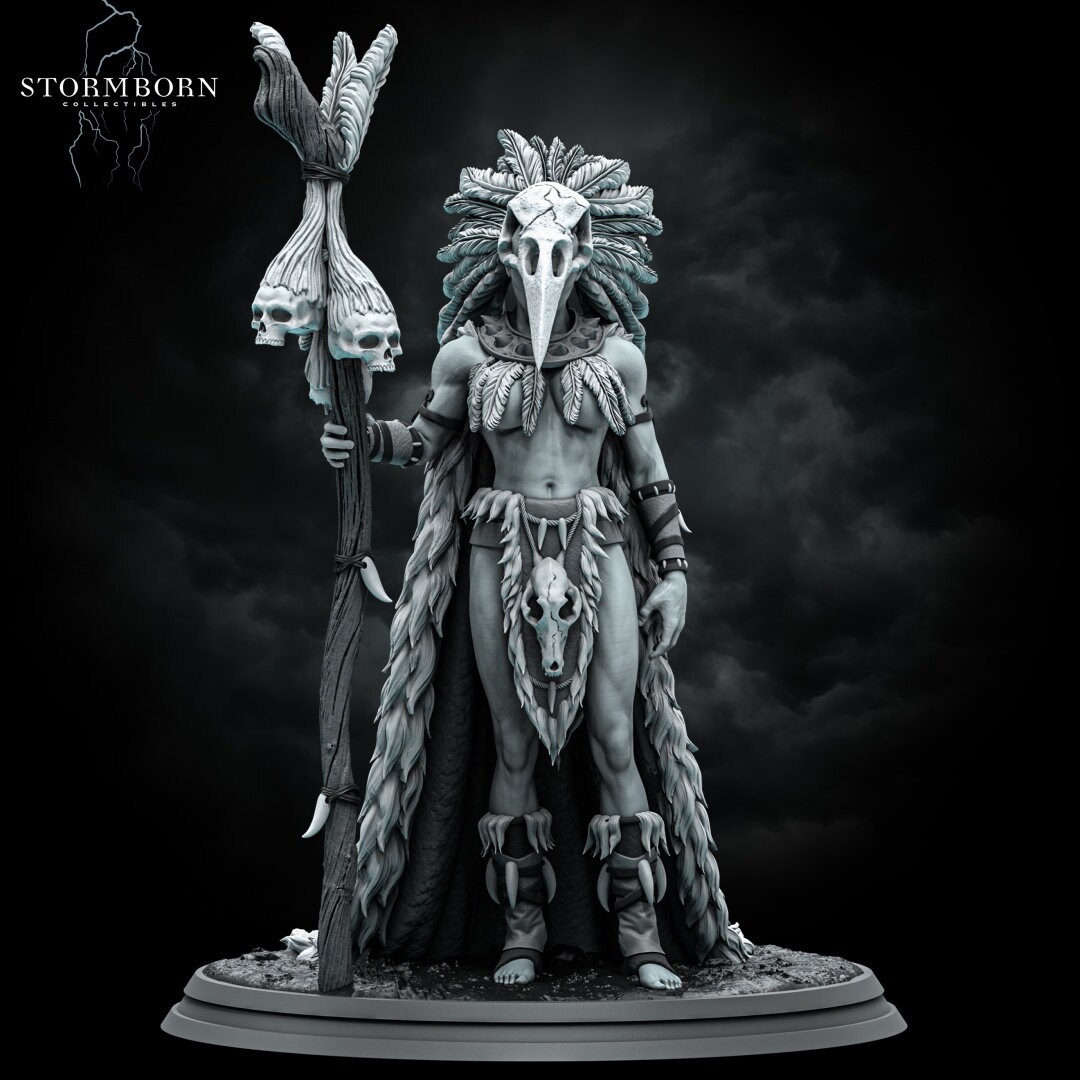 Lagath, the Seer 32 Mm, 75 Mm Scale Stormborn Collection Tabletop ...