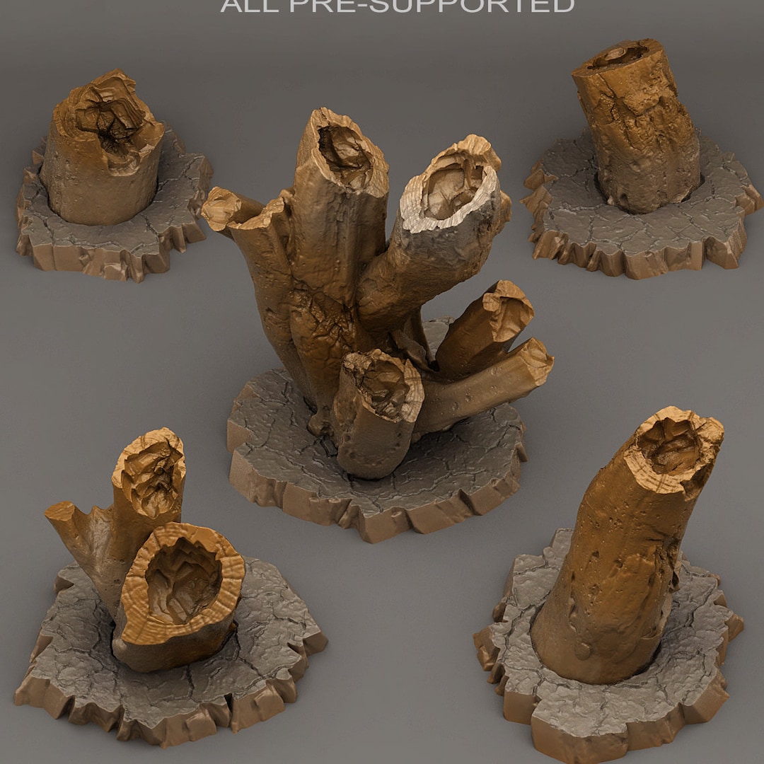 Tabletop Miniature Figure "cannibal Feast Branches" for 28mm Scale ...