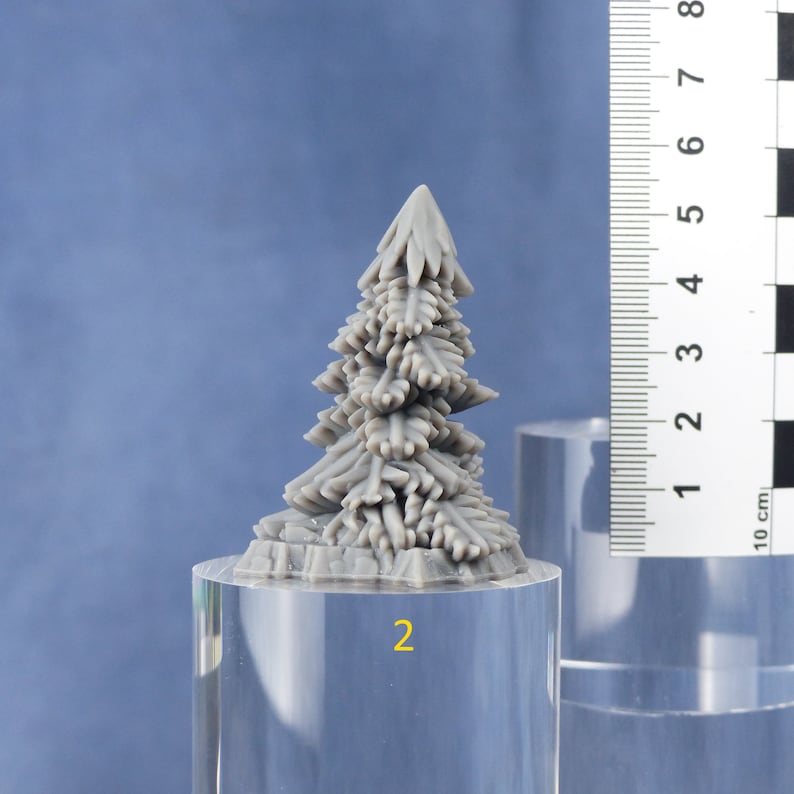 Tabletop Miniature Figure "pine Trees" for 28mm Scale, Available in a ...