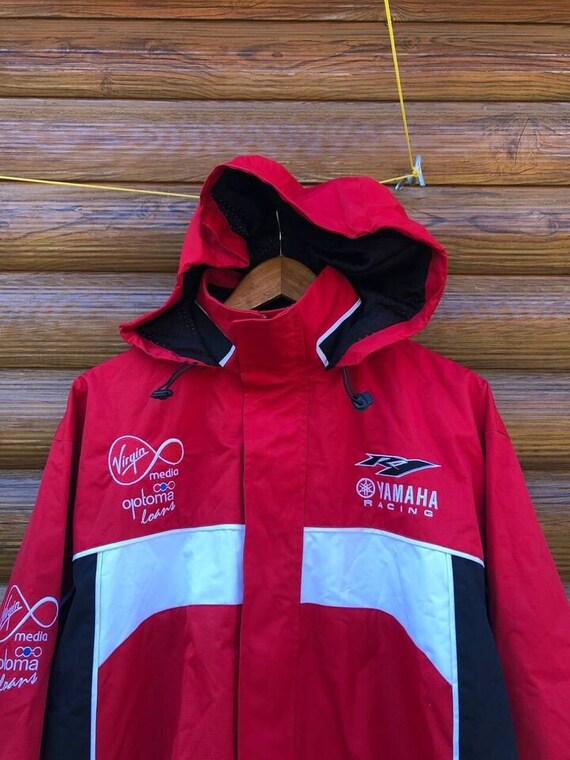 Rare Yamaha Light Jacket bomber many logos - Gem