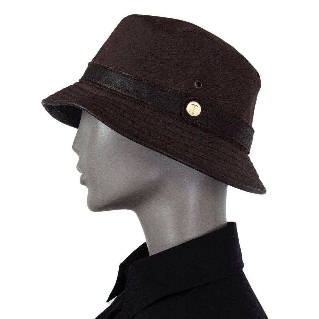 Rare Tod's Panama Leather Made in Italy Hat Cap Luxury - Etsy