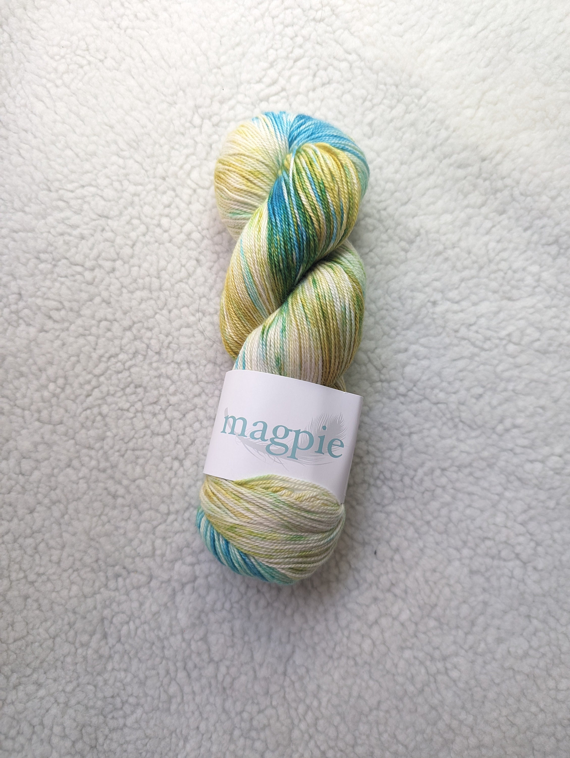 DESTASH: Magpie Fibers Swanky Sock Fiber Society Colorways - Etsy